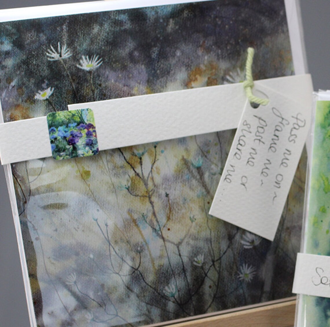 Fine Art Card Set of 5 From Original Watercolour Art Card - Etsy UK