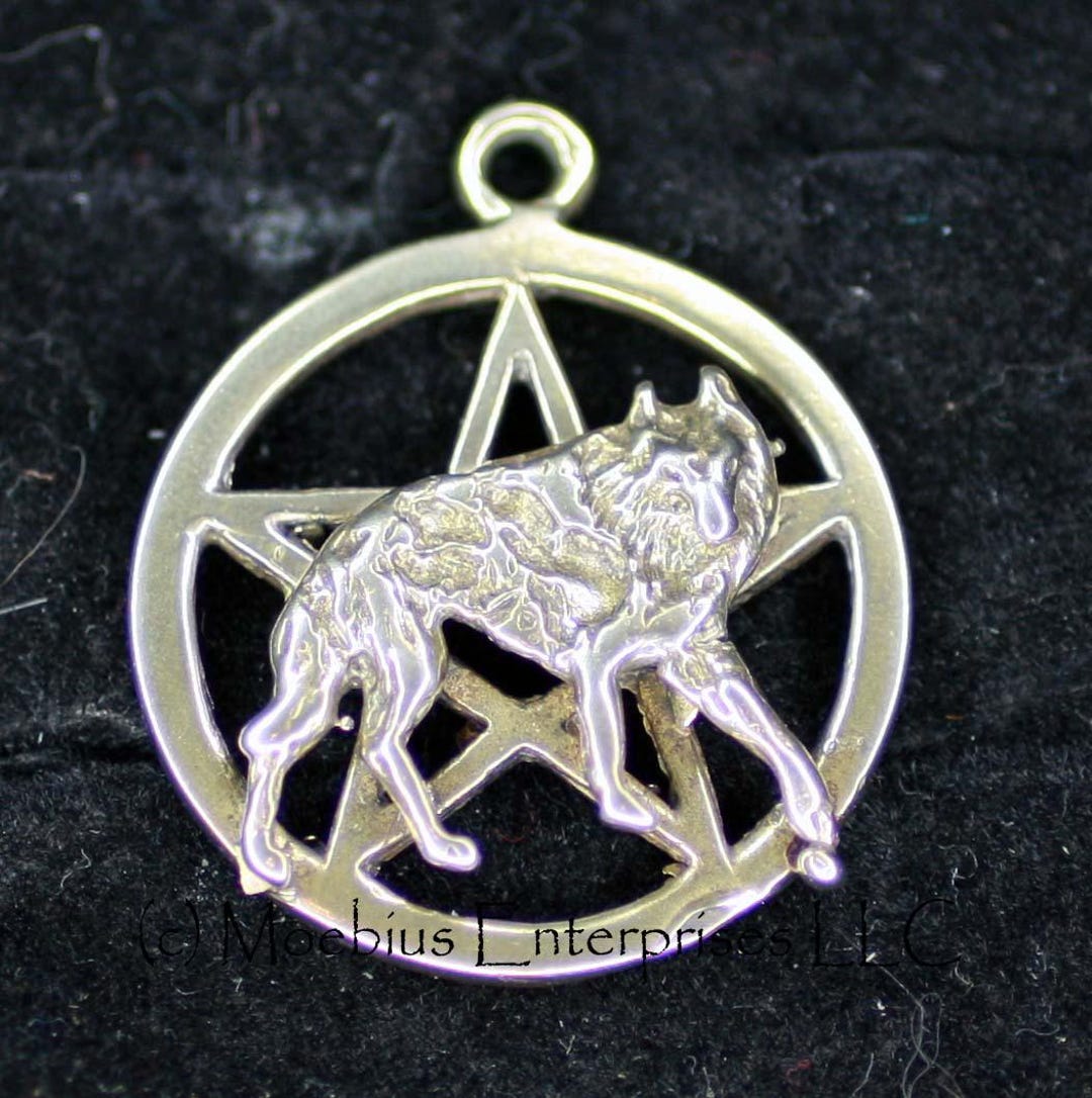 Sterling Silver Pentagram - 1" Totems - Etsy