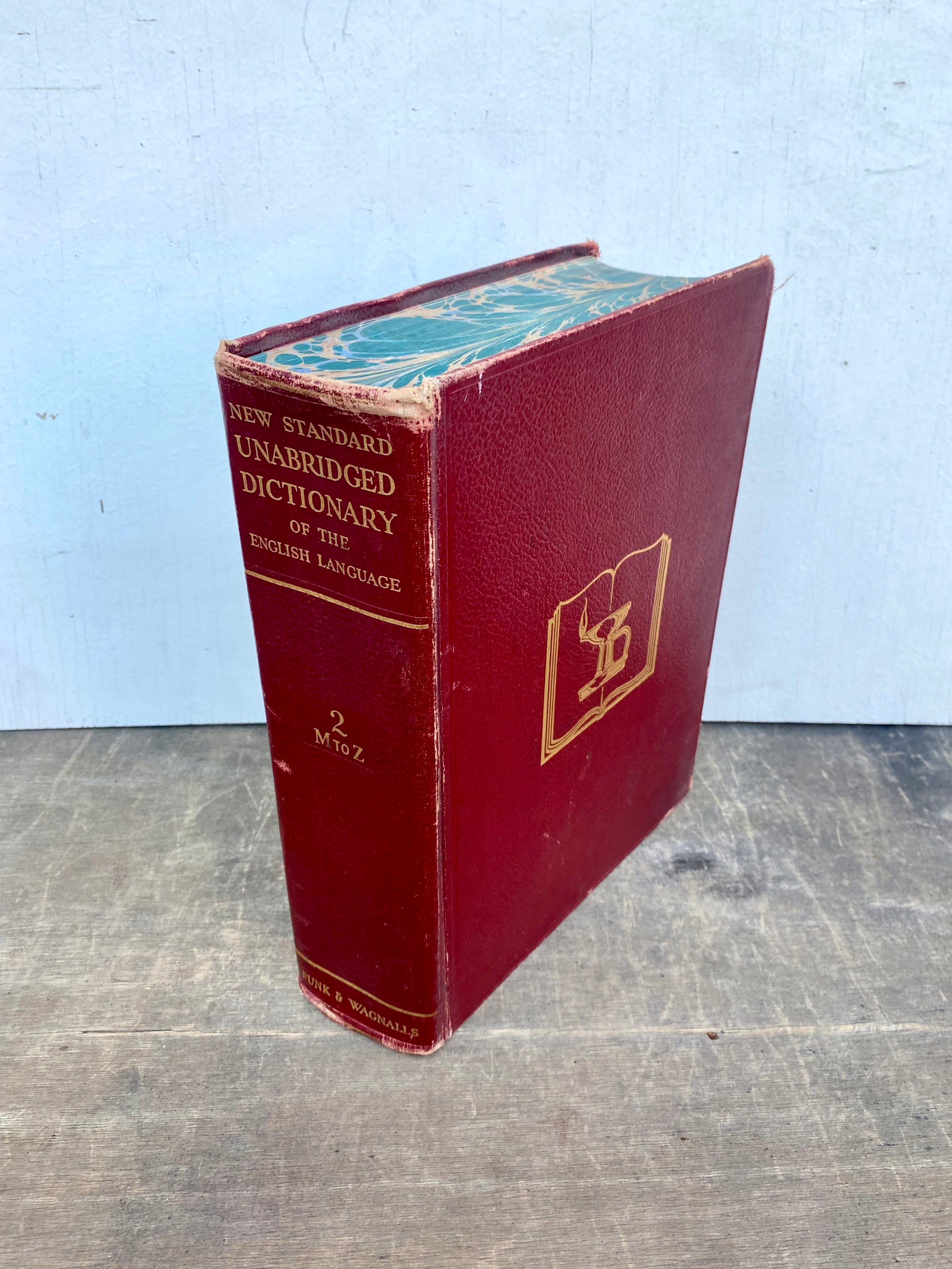 Antique Vintage 1941 New Standard Unabridged Dictionary of the English ...