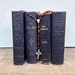Lot Decorative Distressed Antique Vintage Leather Bibles. Christian ...