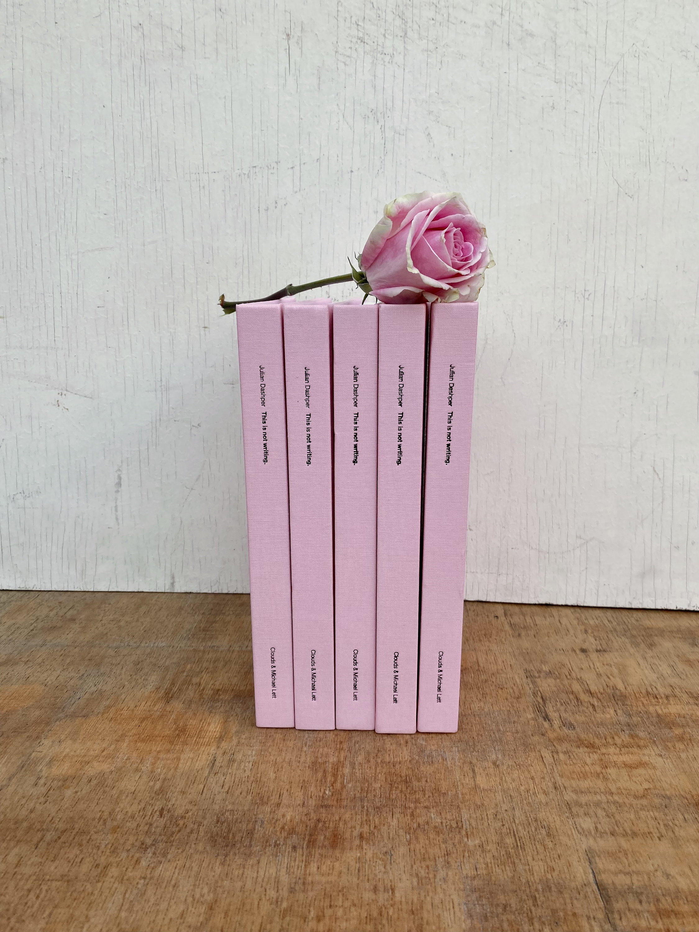 Pastel Pink Book Stack. Pink Books. Decorative Books by Color Home ...