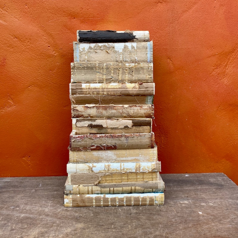 Rustic Books - Etsy