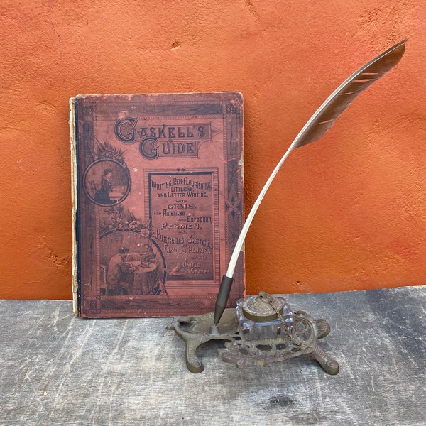 Antique Lettering Book - Etsy