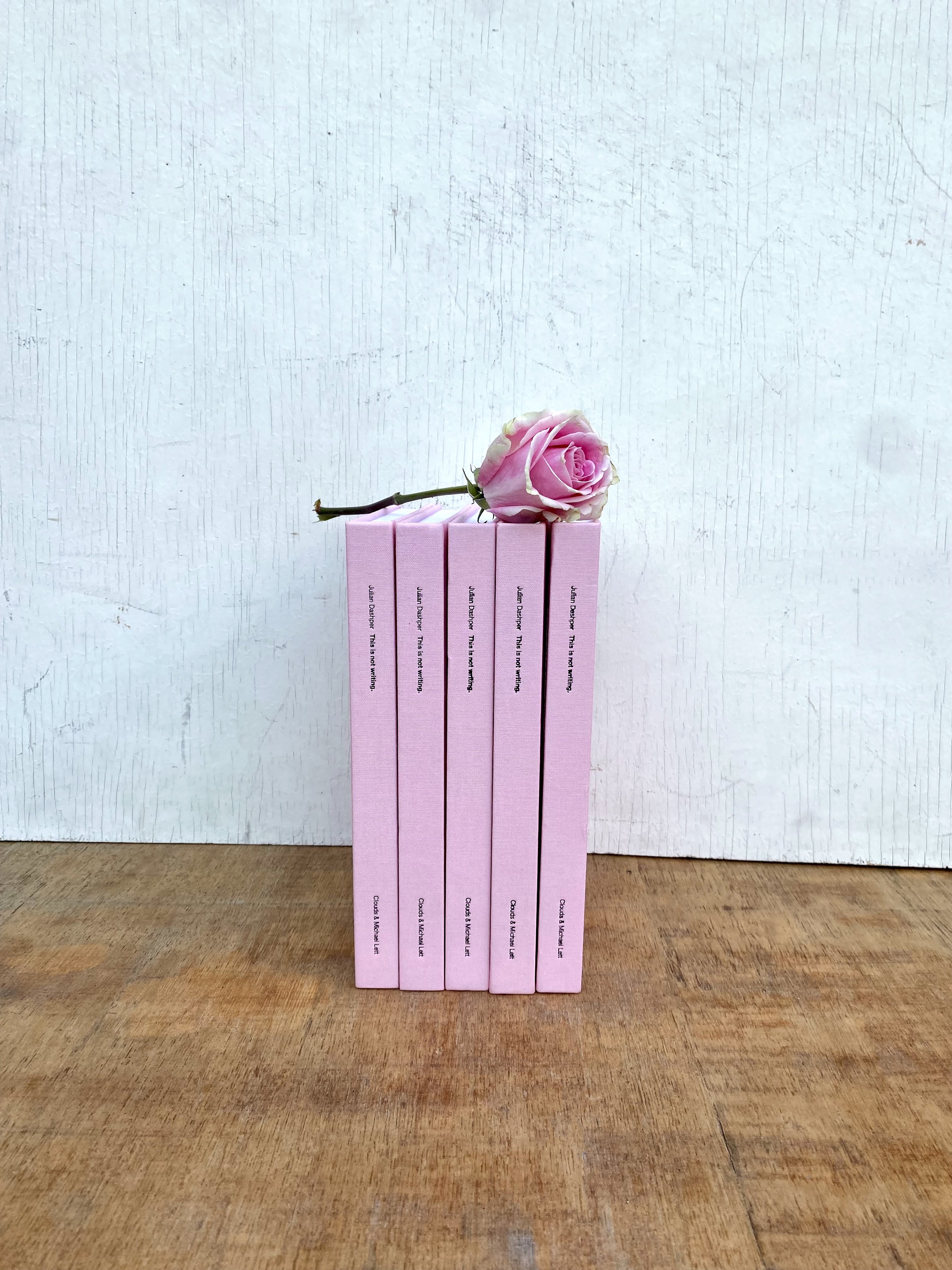 Pastel Pink Book Stack. Pink Books. Decorative Books by Color Home ...