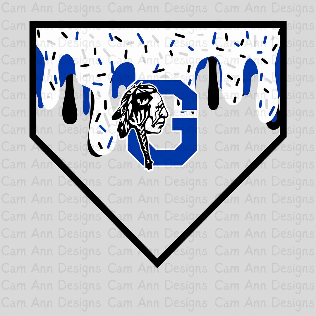 Warriors Drip, Blue, Black, Mascot PNG Digital File - Etsy