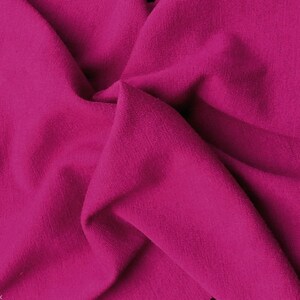 Hot Pink Wool Blend Jersey Knit Fabric by the Yard [base Layer, Cycling ...