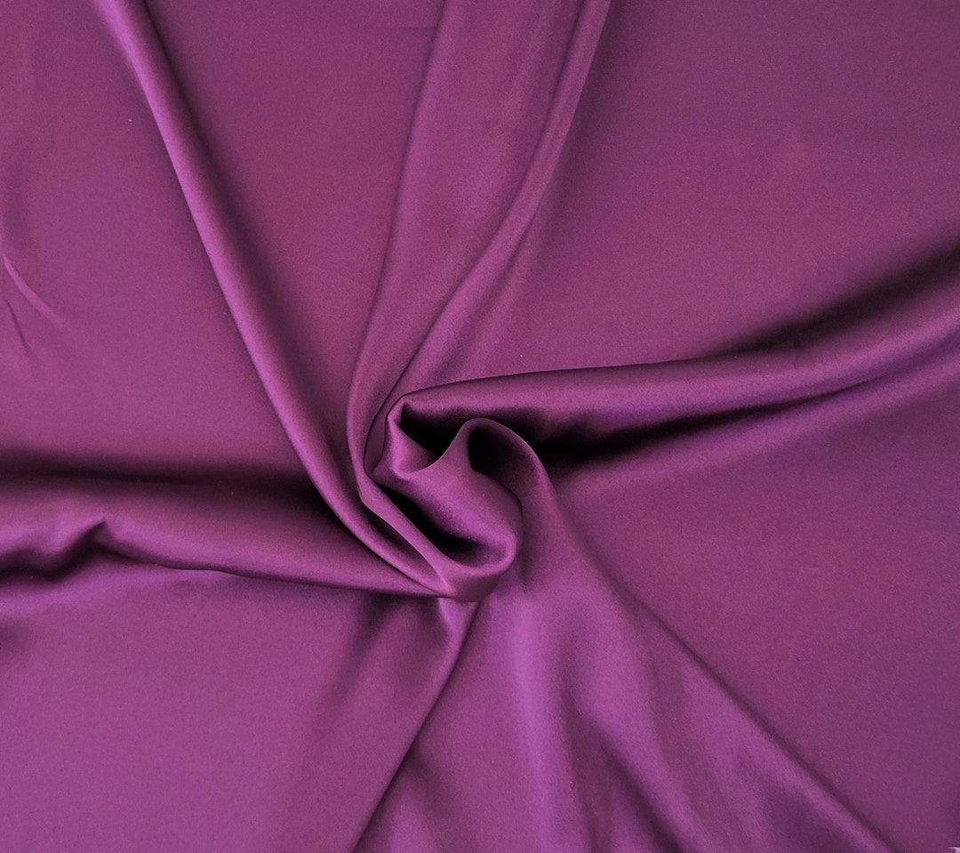 Mulberry Satin Fabric by the Yard bridal, Wedding, Costumes, DIY ...