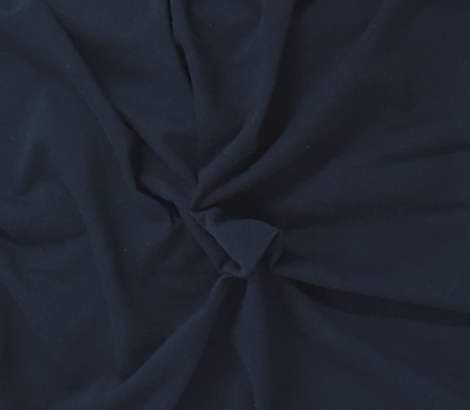 Navy Cotton Jersey Knit Fabric by the Yard 67w | Etsy