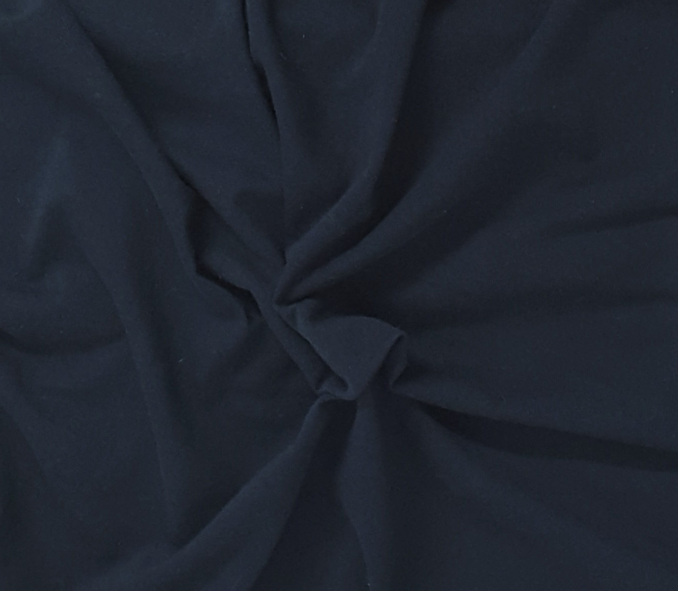 Navy Cotton Jersey Knit Fabric by the Yard 67W | Etsy