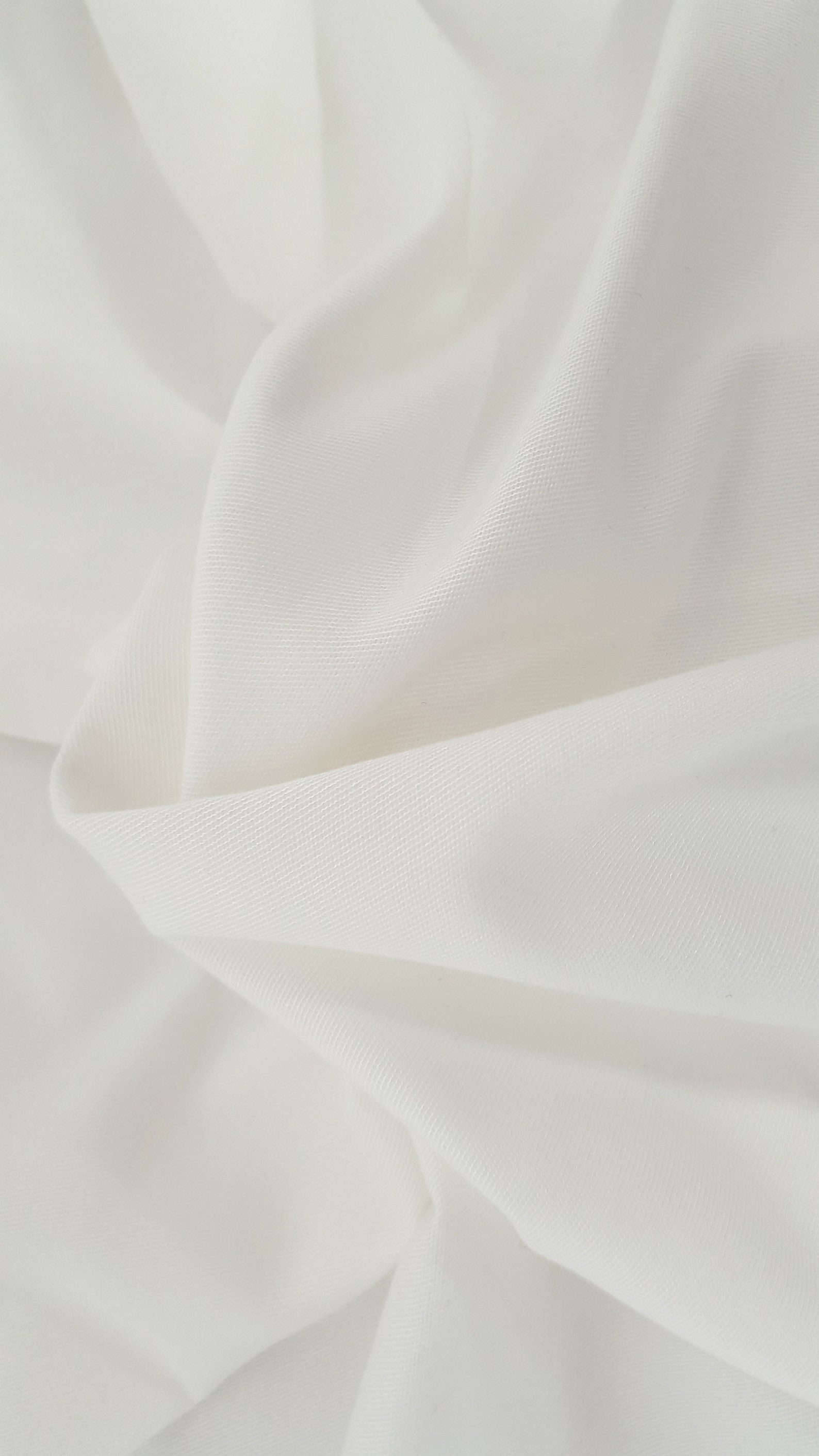 100% Lyocell Tencel Twill Woven Fabric by the Yard off White PFD 230GSM ...