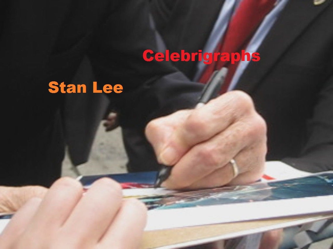 STAN LEE Signed Authentic Autograph Collectible EXACT Proof One of a ...