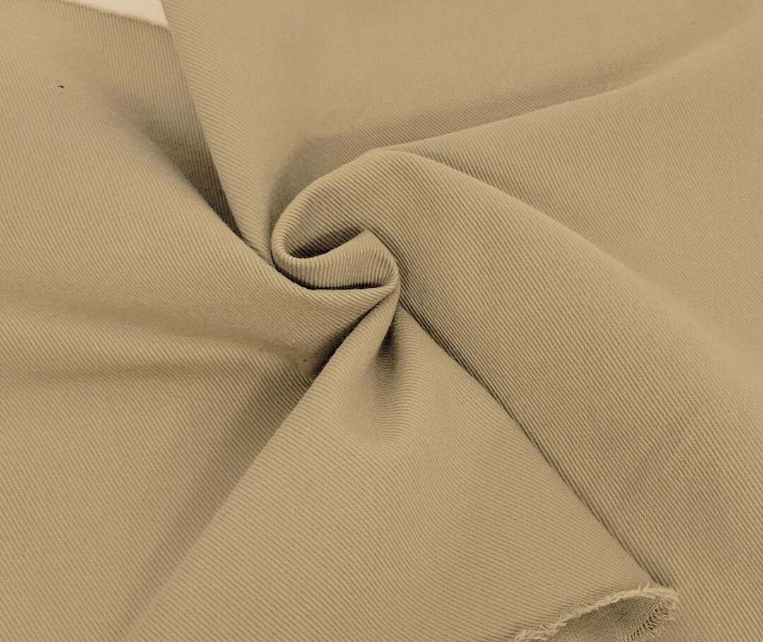 100% Cotton Bull Denim Fabric by the Yard Tarnished Treasure 370GSM ...
