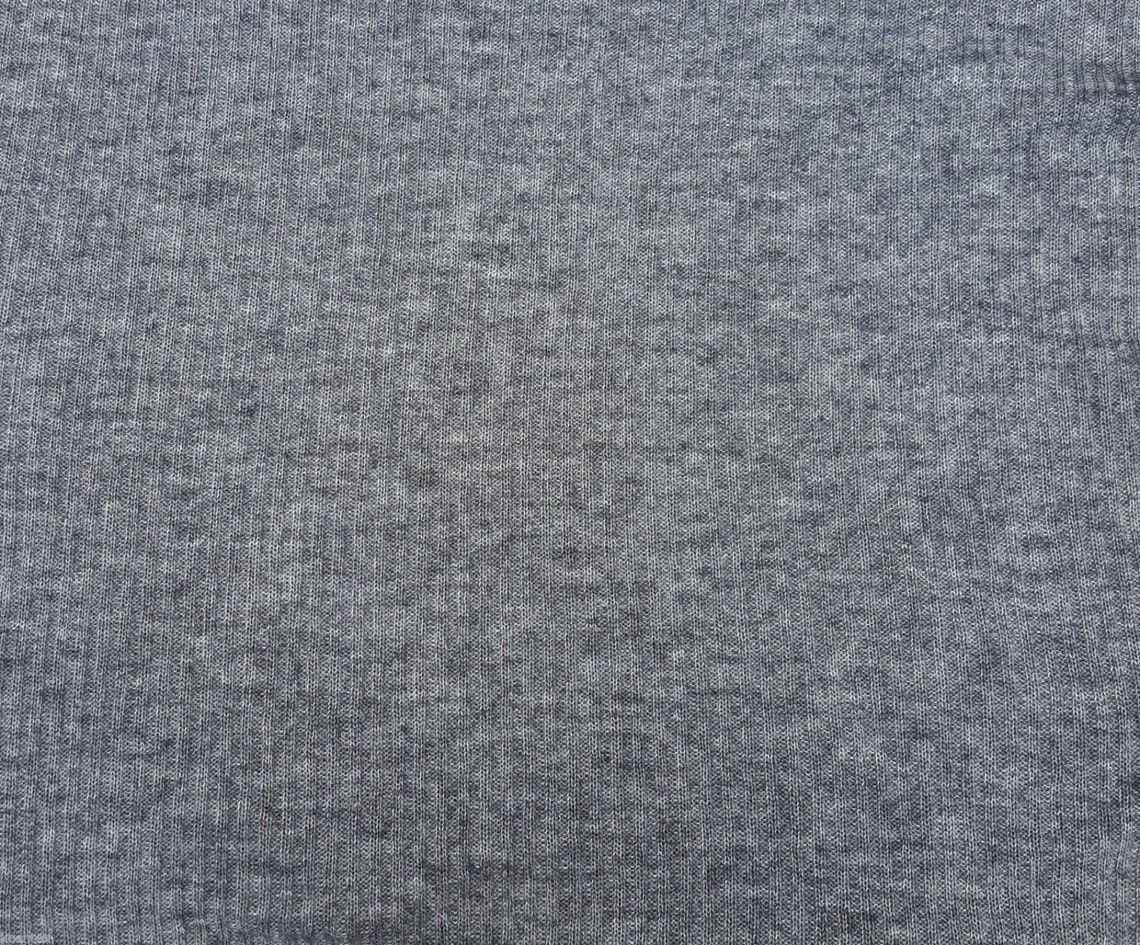 Gray Wool 2x4 Ribbed Sweater Knit Fabric by Yard 1 63w - Etsy
