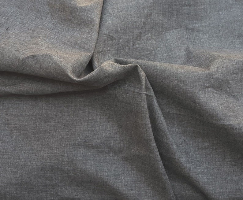 Gray Hemp Spandex Woven Fabric by the Yard 50"w 9/15 - Etsy