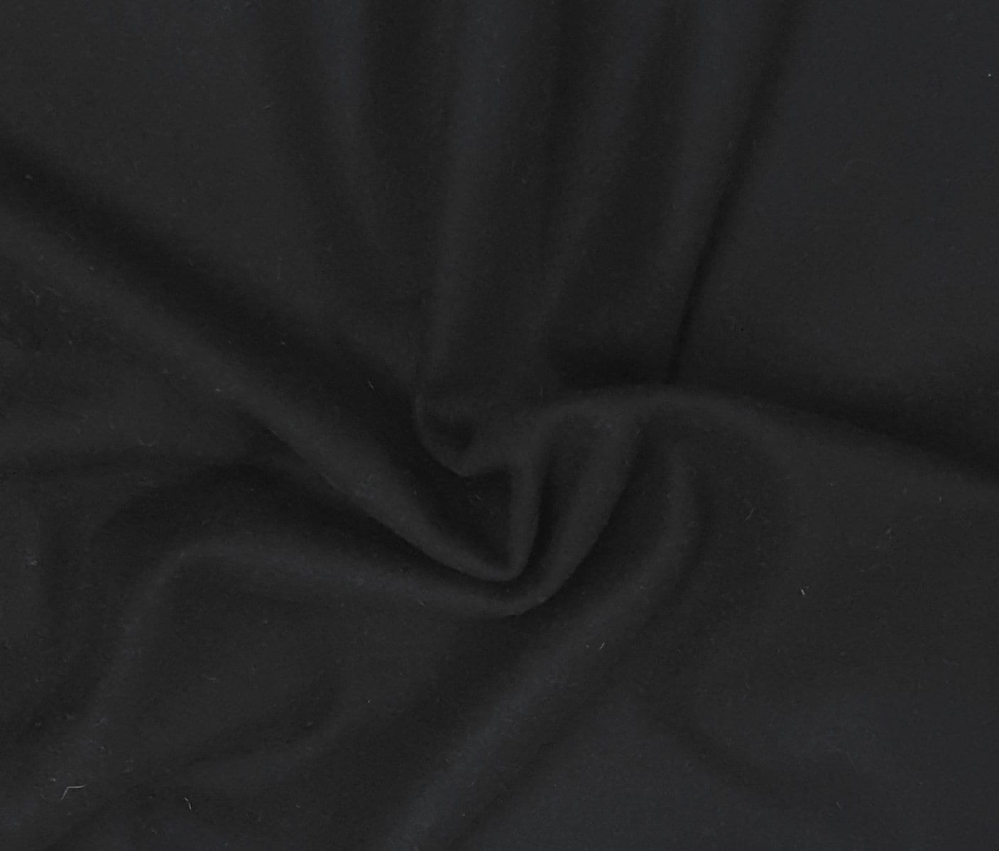 100% Wool Black Fabric by the Yard 450GSM Heavy Weight made | Etsy