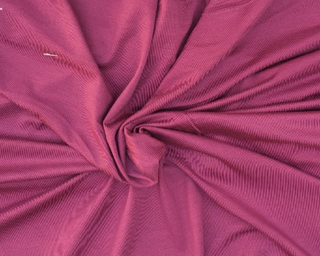 Micro Modal Spandex Fabric Jersey Knit by the Yard Poisonberry 4 Way ...
