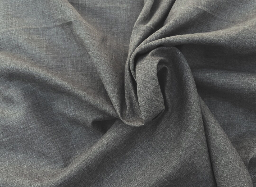 Gray Hemp Spandex Woven Fabric by the Yard 50"w 9/15 - Etsy