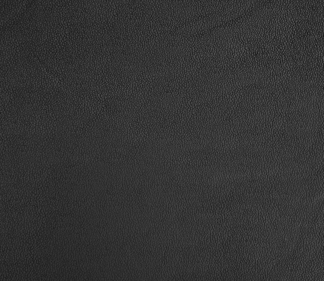 Smooth Black Leather Texture