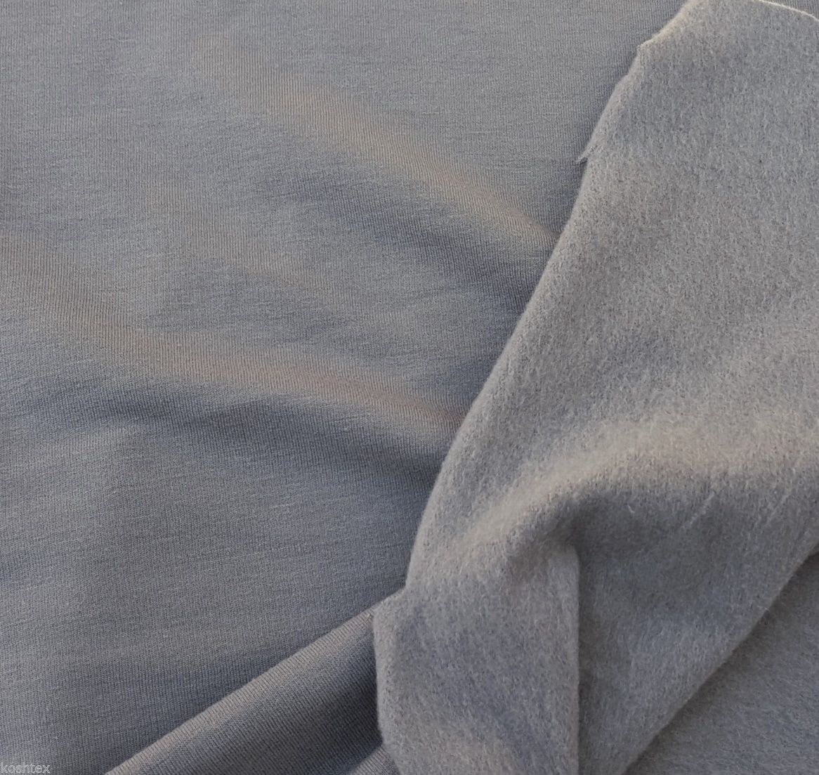 Gray Sherpa Fleece Fabric Very Soft Stretchy by Yard 3/9/16 | Etsy