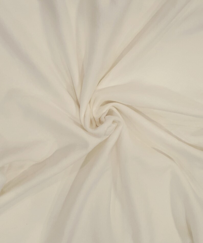 100% Organic Cotton Sweatshirt Fleece Fabric by the Yard off | Etsy