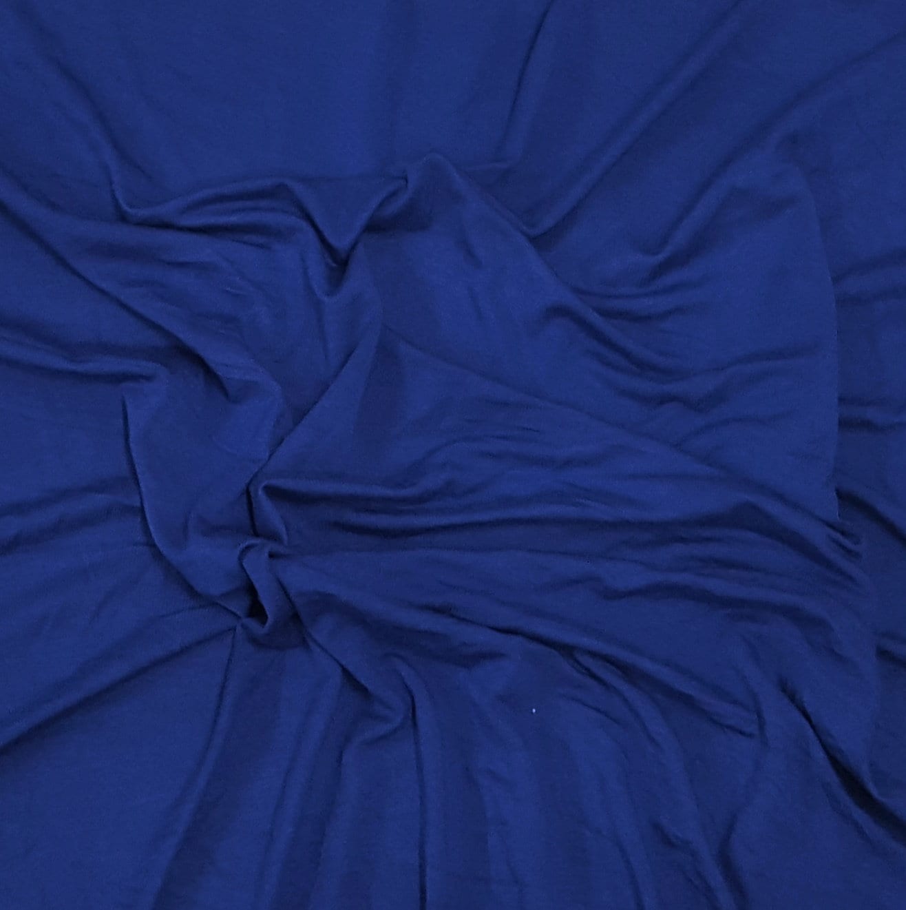 Cobalt Rayon Spandex Fabric Jersey Knit by the Yard Way | Etsy