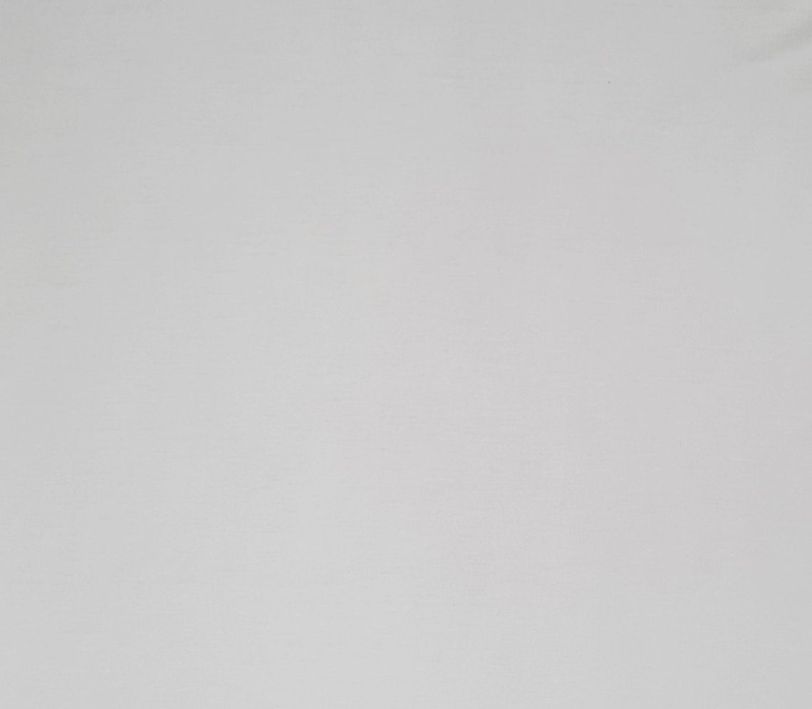 White Modal Spandex Fabric Jersey Knit by the Yard 4 Way - Etsy