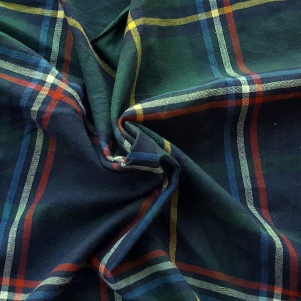 Green Plaid Flannel - Etsy