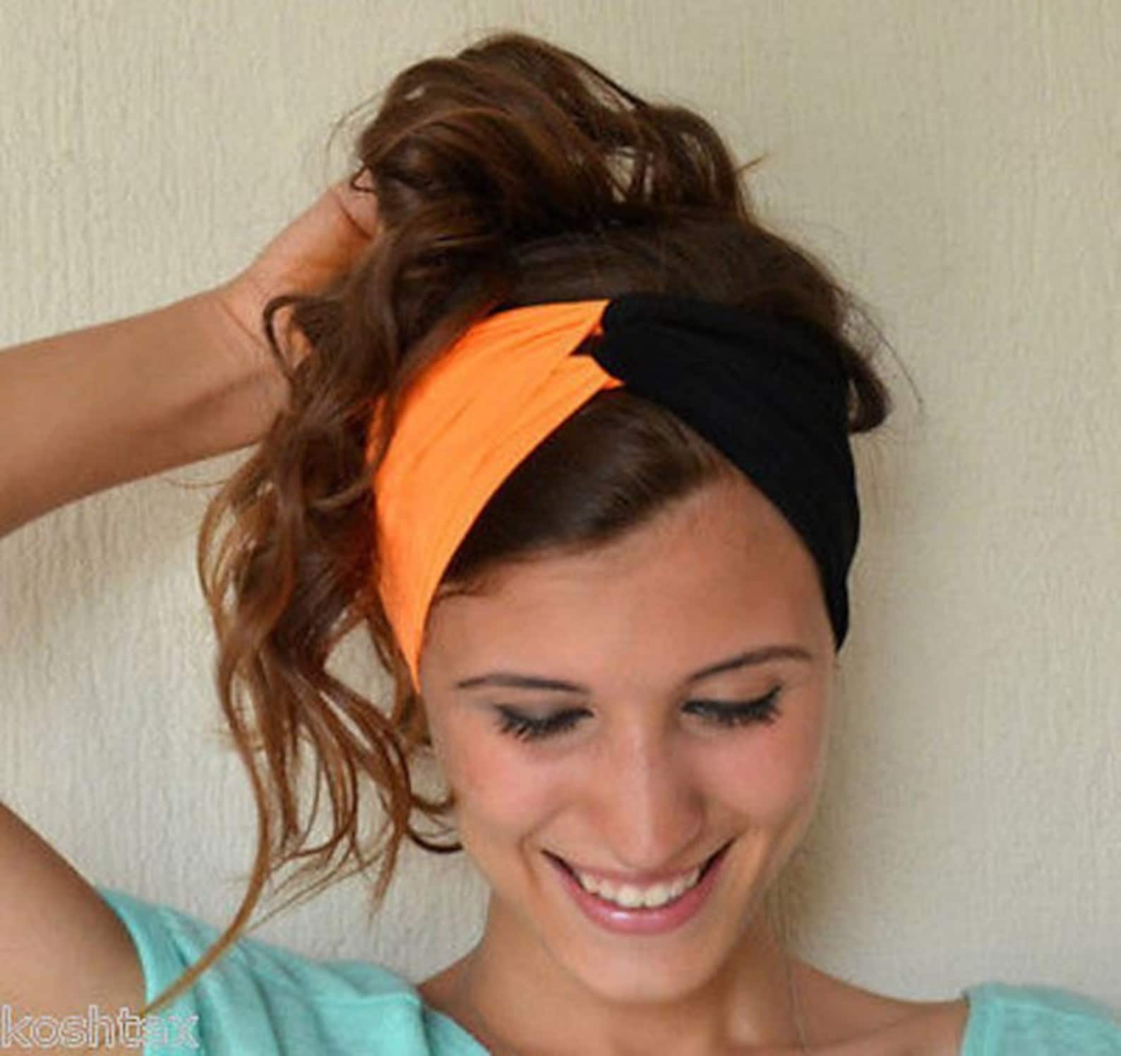 Orange Cotton Fabric Jersey Knit by the Yard ( Moby Wrap Baby Carrier ...