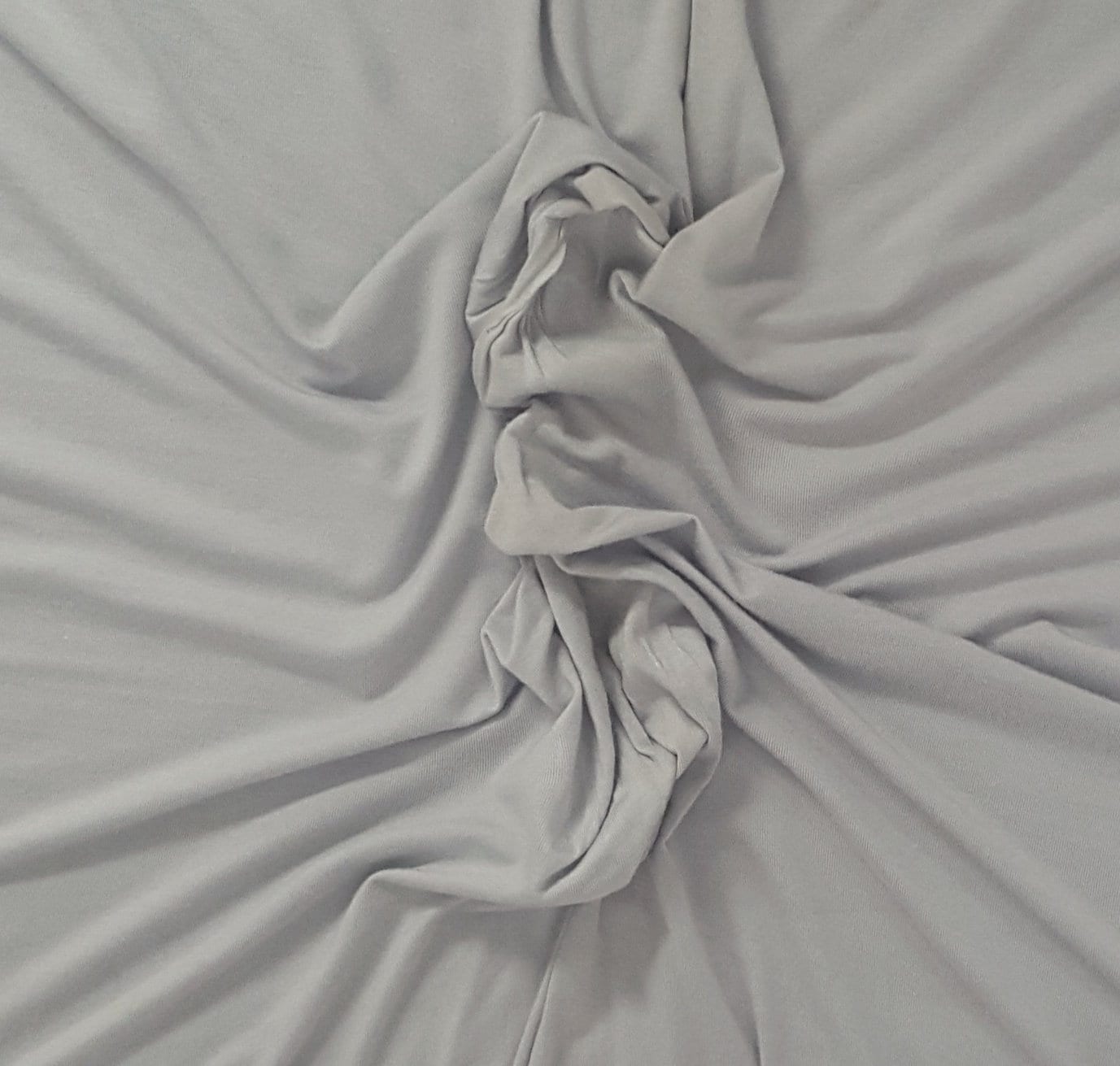 Micro Modal Spandex Jersey Knit Fabric by the Yard 4 Way Stretch Grey ...