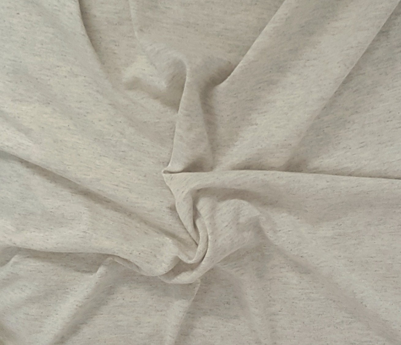 Oatmeal Cotton Jersey Knit Fabric by the Yard 200GSM | Etsy