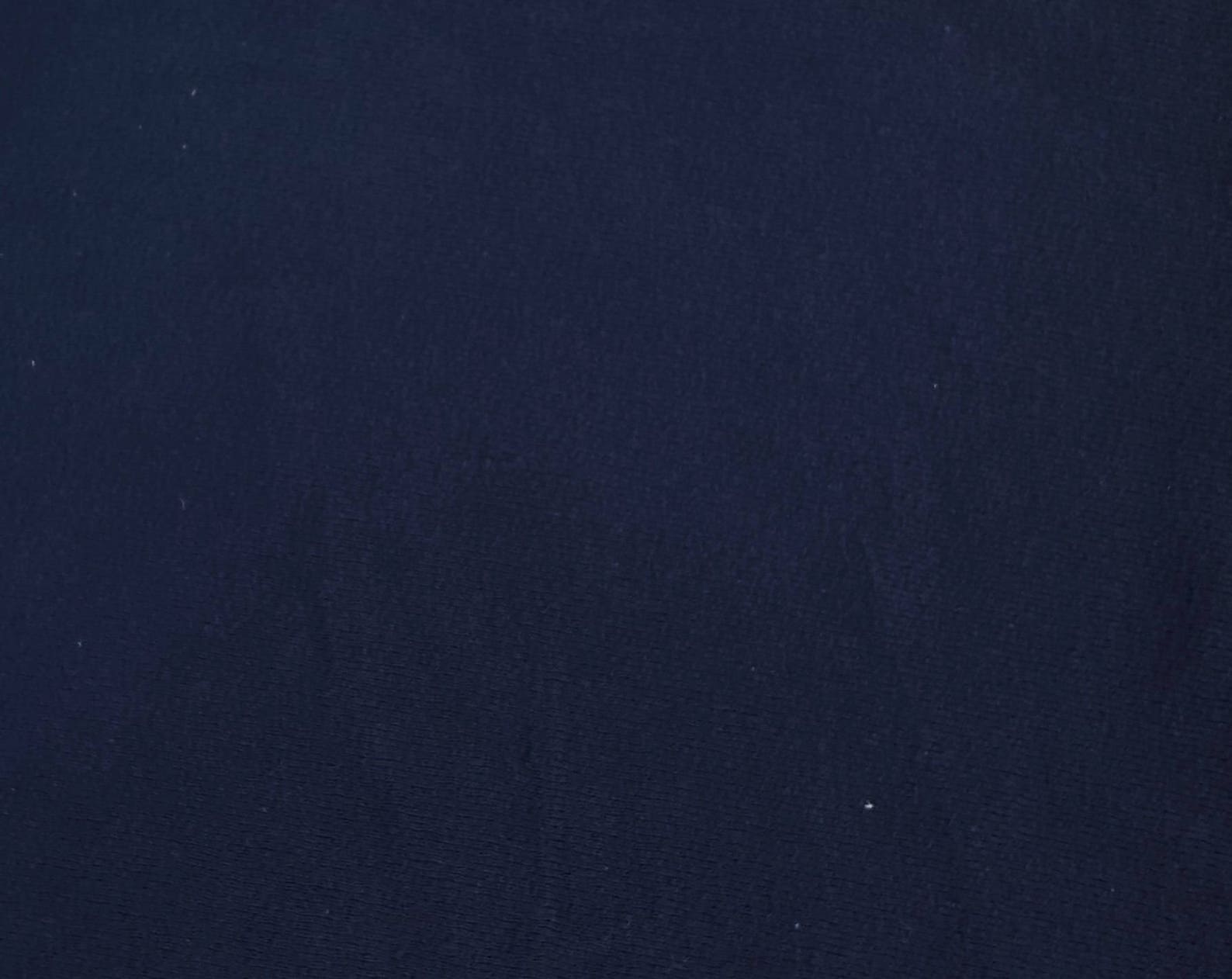 Dark Navy Cotton Knit Fabric by the Yard Double Crepe Heavy - Etsy