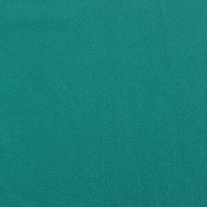 Light Teal Cotton Knit Fabric by the Yard Double Crepe Heavy Weight 9 ...
