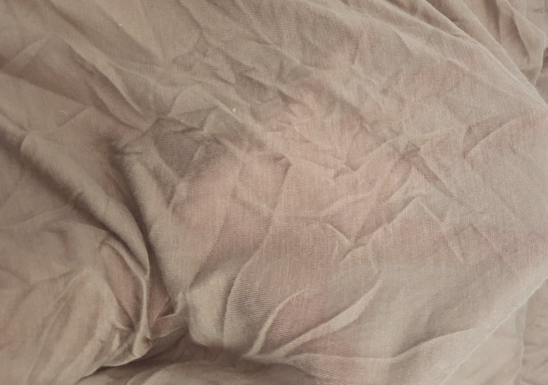 Silk Modal Fabric Jersey Knit by the Yard Taupe 1 - Etsy