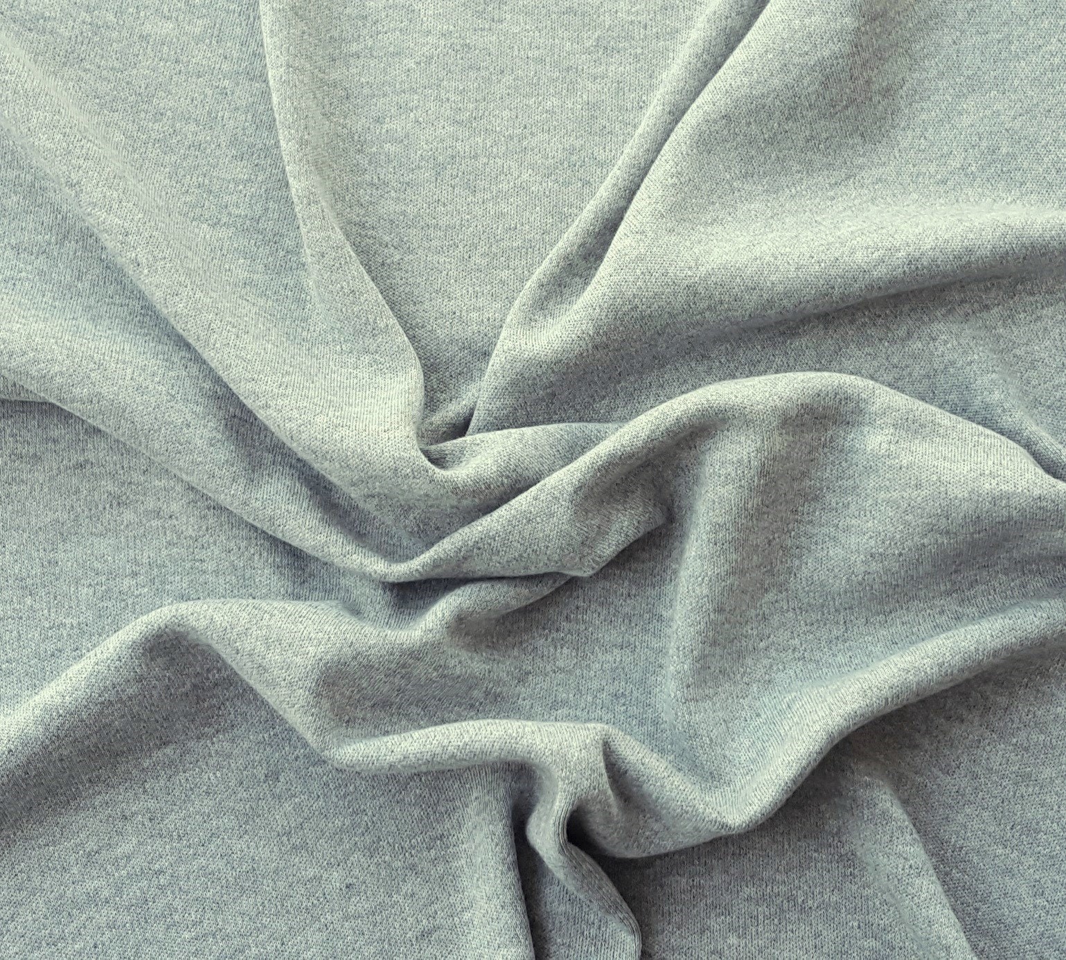 Heather Gray Interlock Sweater Knit Fabric by the Yard - Etsy
