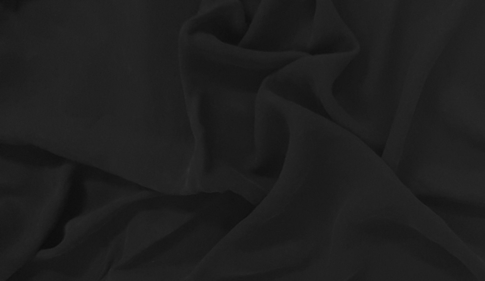 100% Cupro Tencel Black Woven Fabric by the Yard 90GSM Made in the USA ...