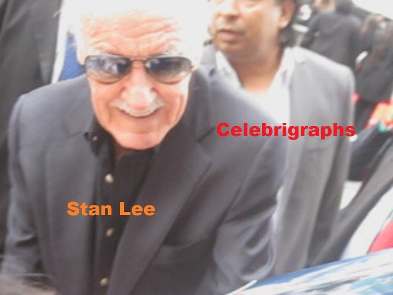STAN LEE Signed Authentic Autograph Collectible EXACT Proof - Etsy