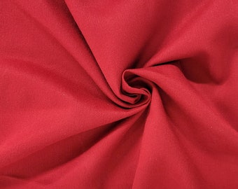 Red Denim Fabric - Etsy