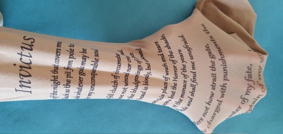 Invictus Poem Tattoo