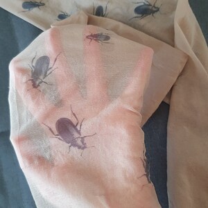 Bugs Semi-sheer Pantyhose, Insect Tights, Halloween Tights, Spooky ...