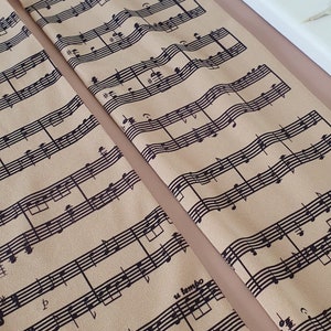 Musical Notes Tights, Music Clef Print Choir, Orchestra Leggings ...