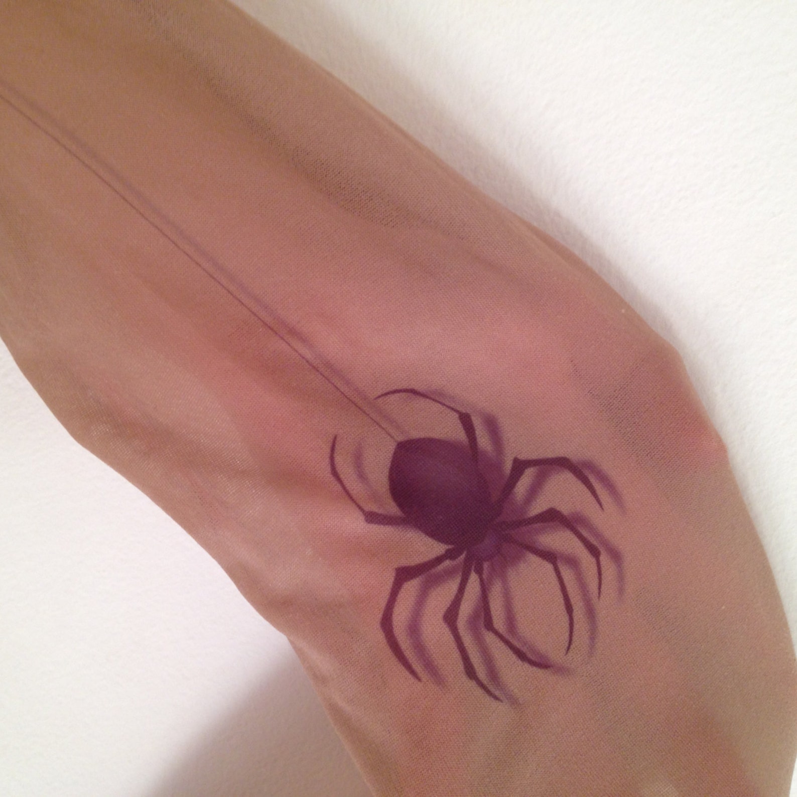 Spider Tights With 3D Effect , Insects Printed Tights, Spider Print ...