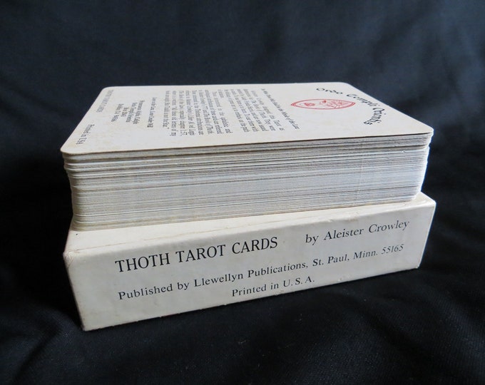 Classic Arcana (1969 Vintage "llewellyn, White Box A/2" Aleister ...