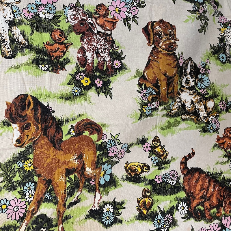 Novelty Print Fabric - Etsy