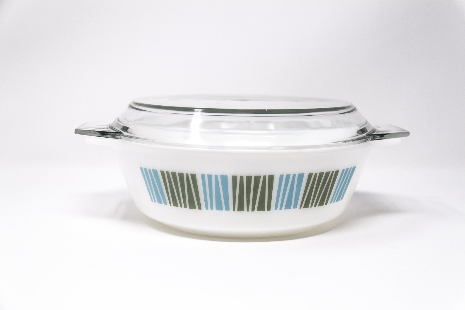 JAJ Matchmaker Pyrex Round Casserole Dish With Lid 1964 3 Pint - Etsy