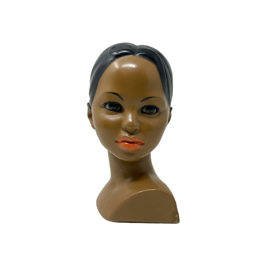 Vintage Alexander Backer African American Lady Figurine Statue Head ...