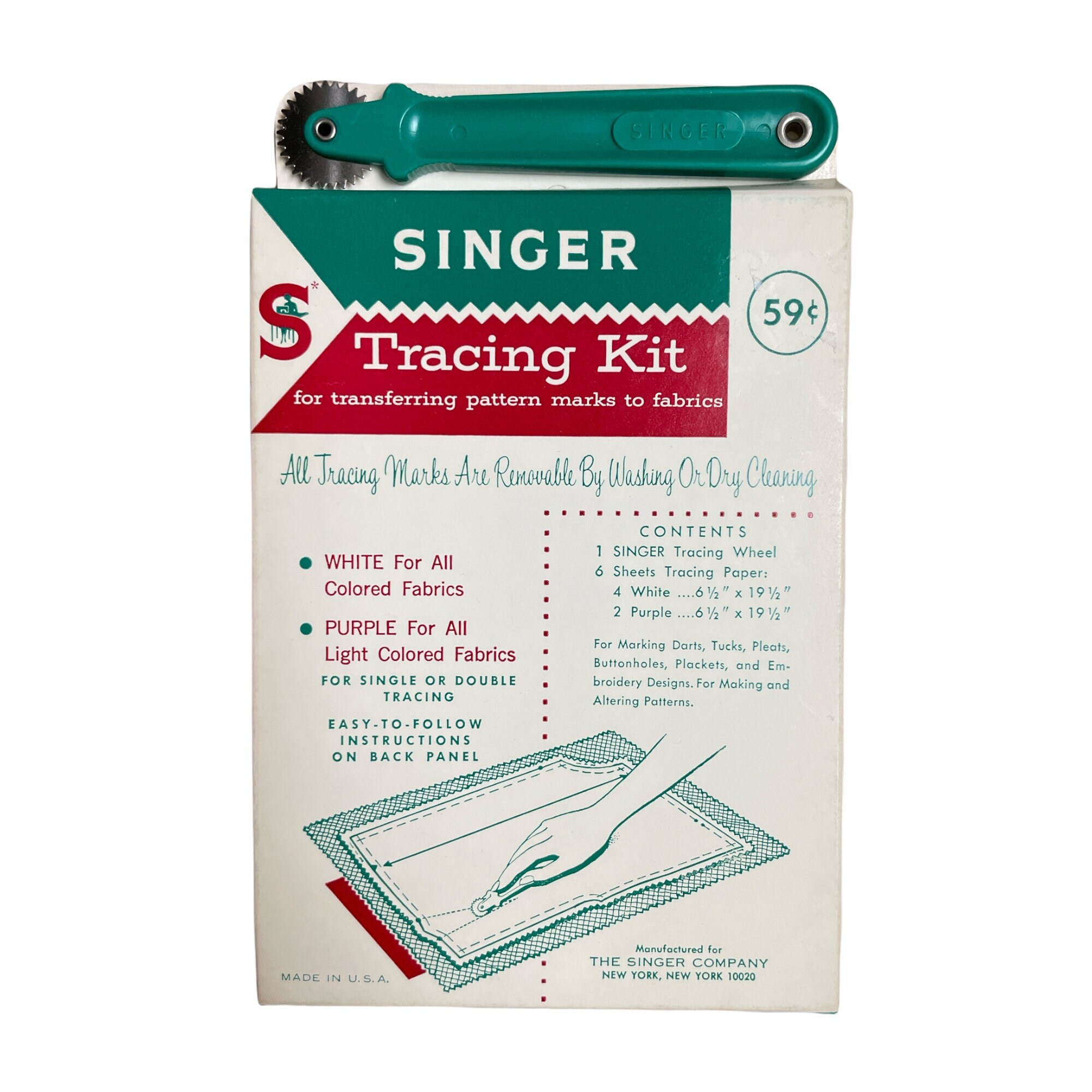 Vintage Singer Tracing Kit C-5 | 60s 70s - Etsy