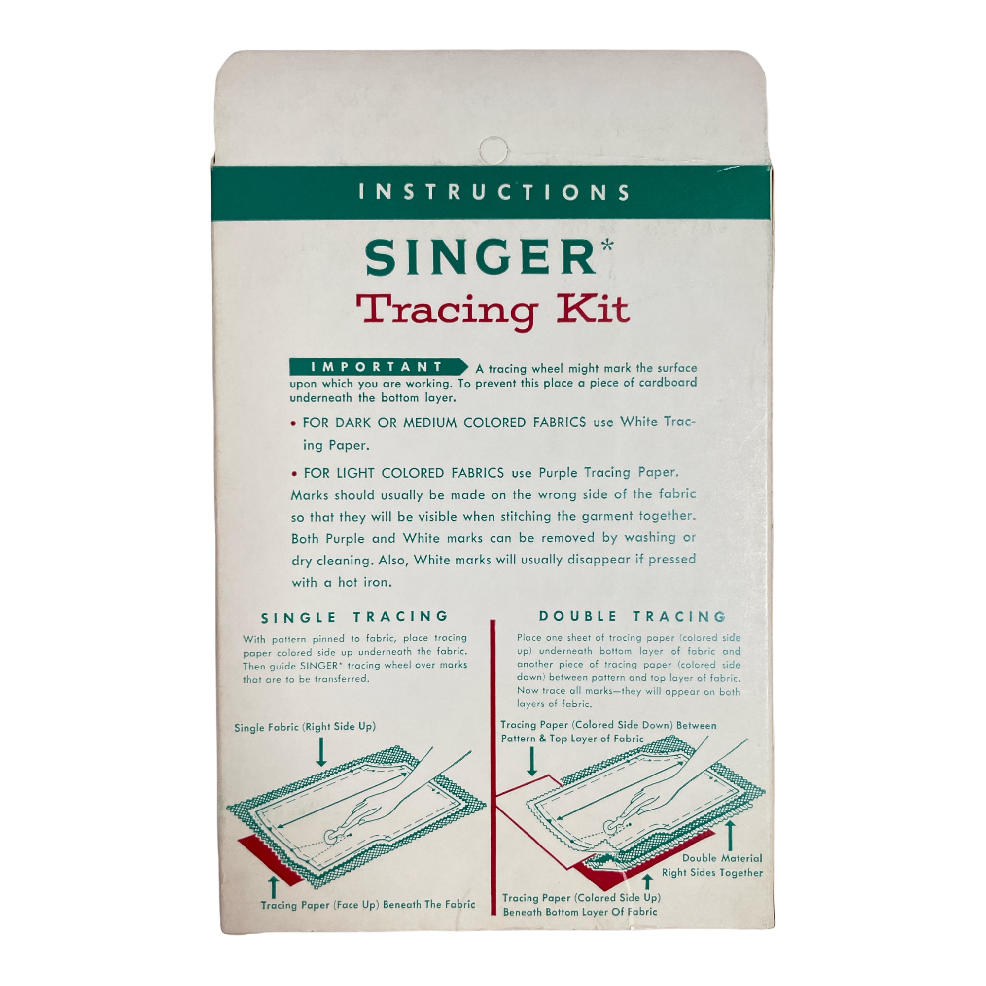 Vintage Singer Tracing Kit C-5 | 60s 70s - Etsy