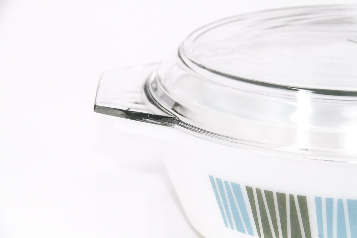 JAJ Matchmaker Pyrex Round Casserole Dish With Lid 1964 3 Pint - Etsy