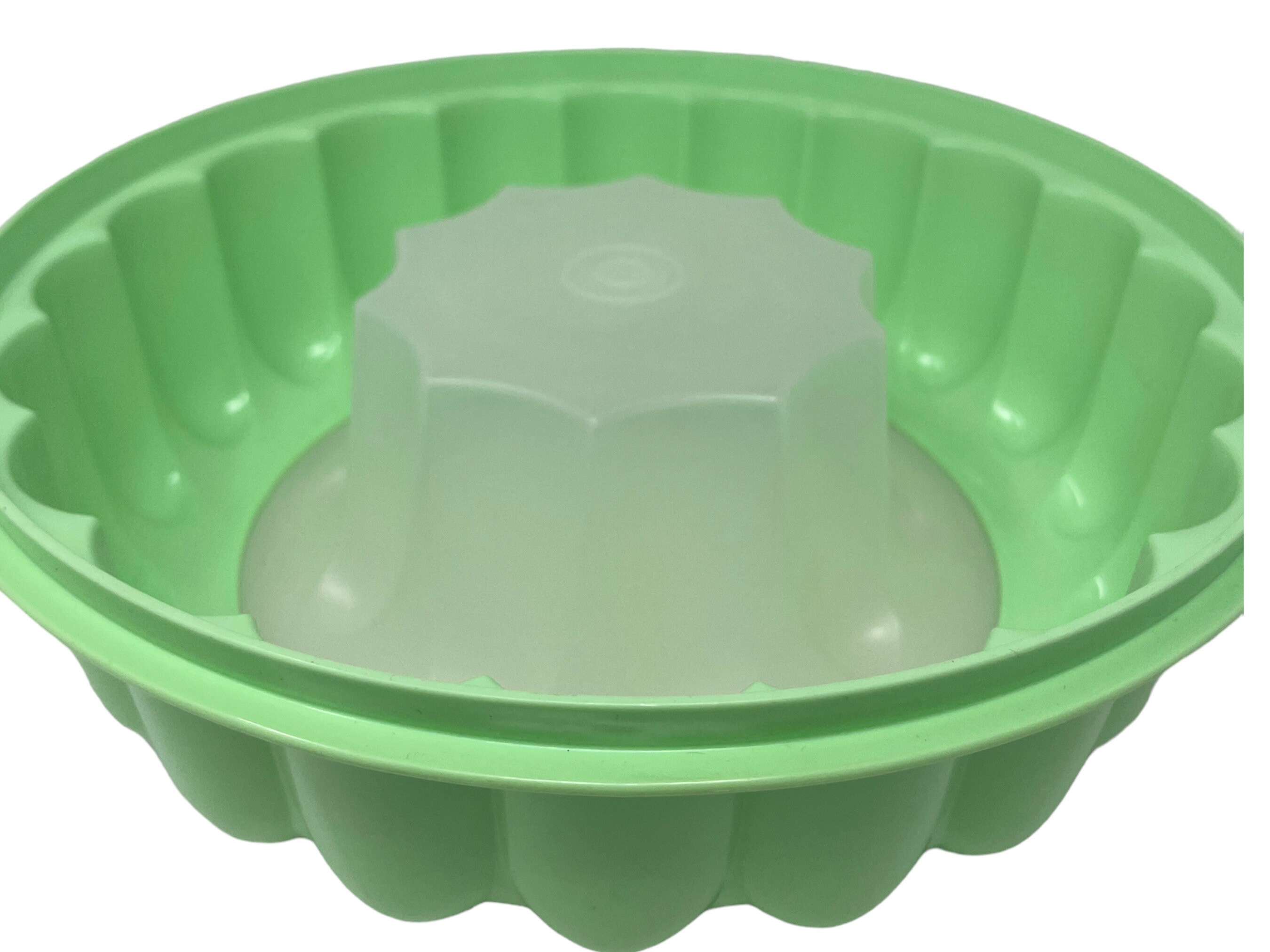 Vintage Green JELLO Tupperware Mold | Retro Kitchen 60s 70s - Etsy