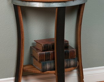 Barrel Table - Etsy